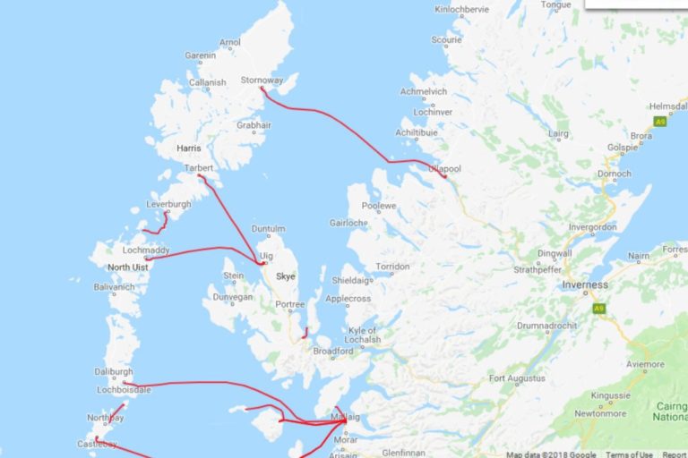 How to Get Here - Hebridean Holiday Cabins Glamping Isle of Lewis